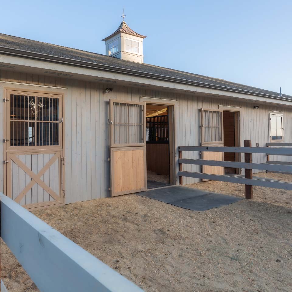 Santa Cruz Horse Barn - Classic Equine Equipment