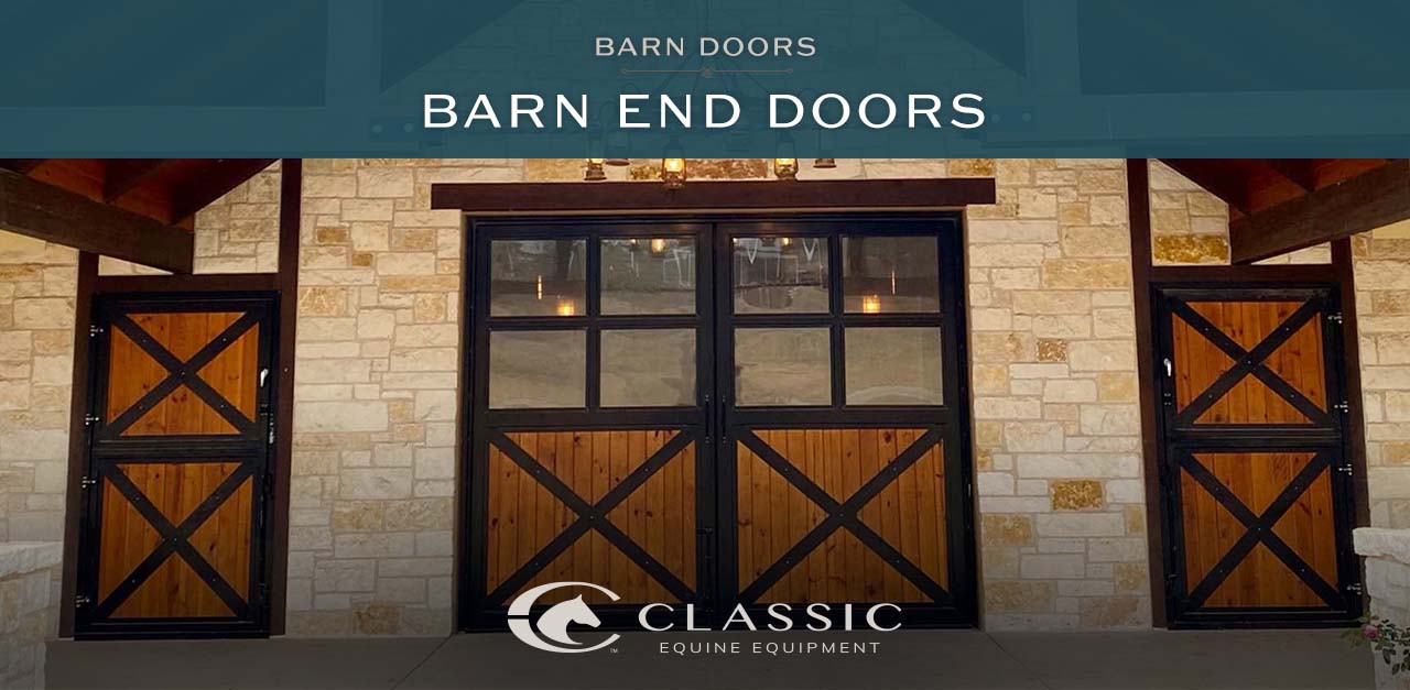 Barn End Doors for Horse Barns | Classic Equine Equipment