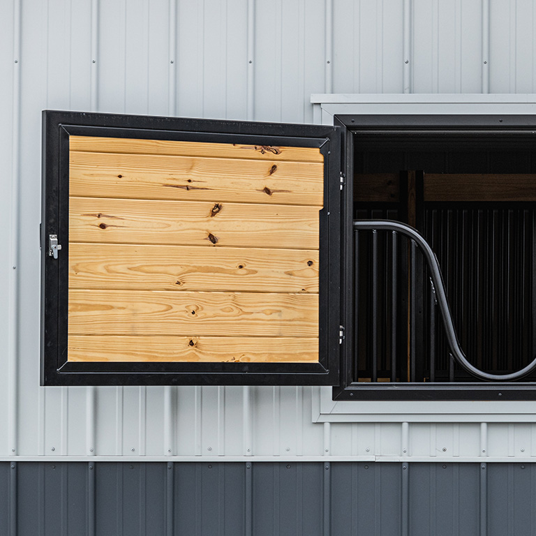 Hinged Windows for Horse Barns | Classic Equine Equipment